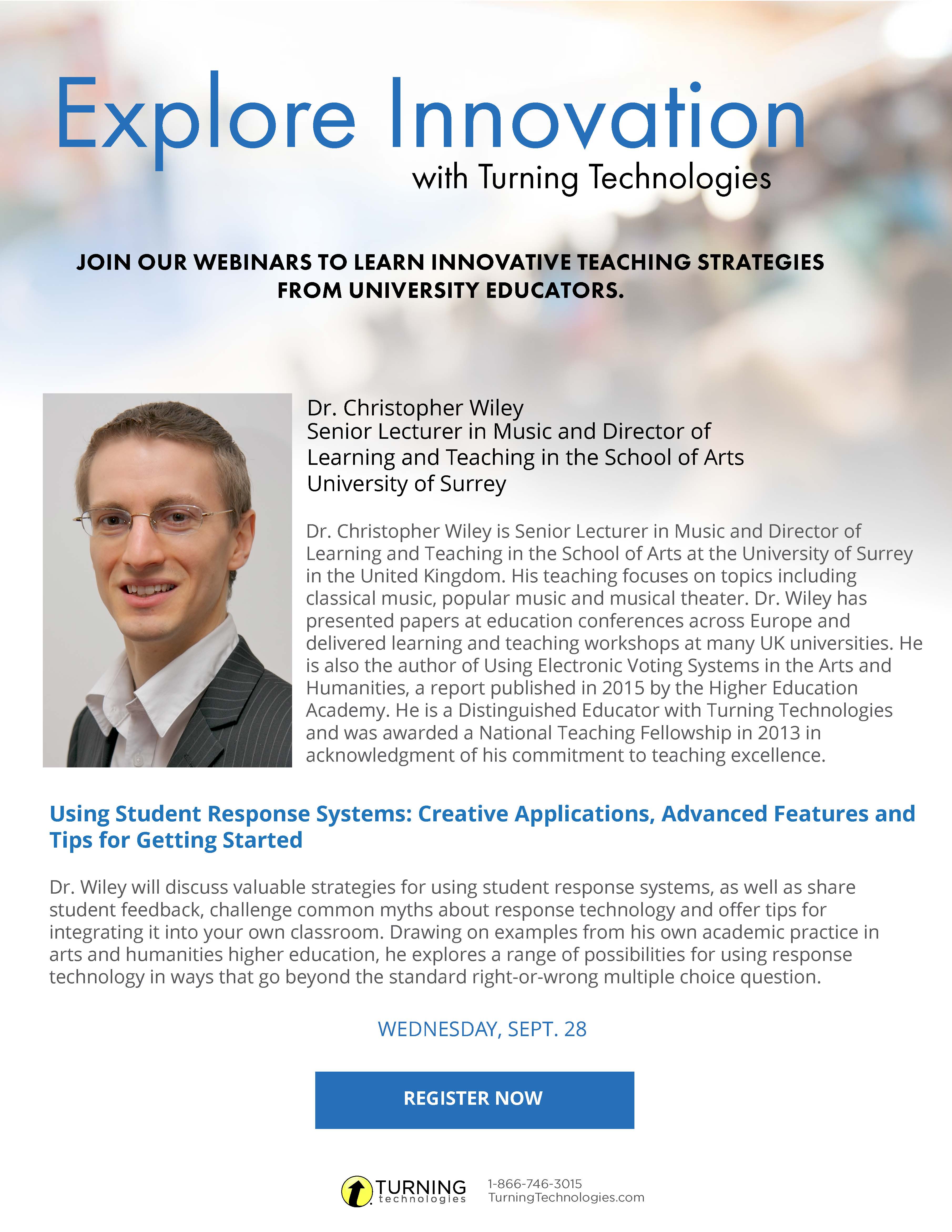 Dr Christopher Wiley delivers internationally broadcast webinar for ...
