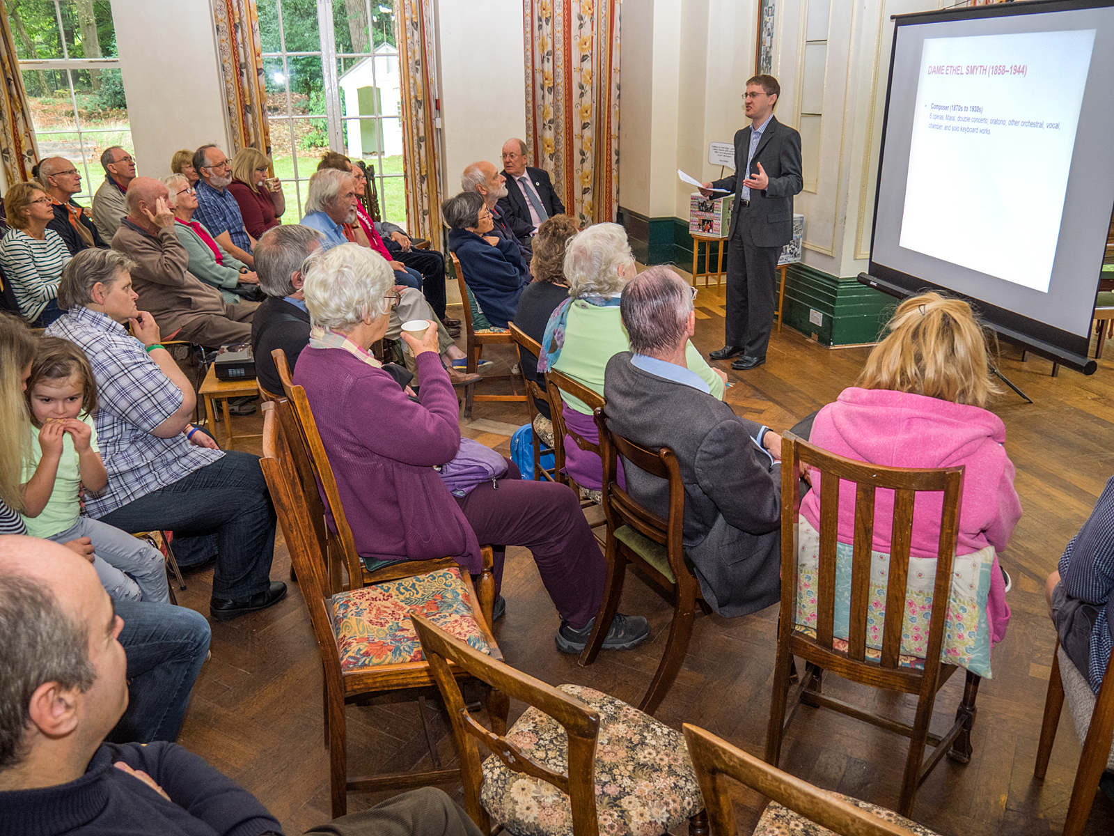 Dr Christopher Wiley delivers presentation at Ethel Smyth’s childhood ...